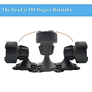 Spotlight for Yard, Color Changing Pond Lights IP68 Waterproof Underwater Landscape Lights Outdoor Spot Lights, Remote Control Multi-Color Dimmable Adjustable Garden Light with Spiked Stand, 4 in Set