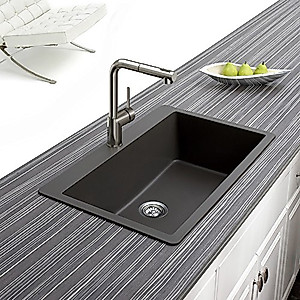 Houzer VITPO-664-PC Vitale Pull Out Kitchen Faucet, Polished Chrome