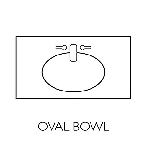 31 Inch Cultured Marble Vanity Top with Backsplash, Improved Package, Ivory – Design House, 586289