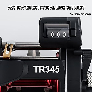 Dr.Fish Baitcasting Reels Line Counter Baitcaster Fishing Reel, 2+1 BBS,18LB MAX Drag, Conventional Trolling Reel Right Hand Durable Stainless for Inshore Offshore Saltwater Fishing, Right Hand