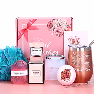 MADO Spa Gift Basket for Birthdays and Mother's Day - Relaxation Gifts for Mom, Wife, and Female Friends