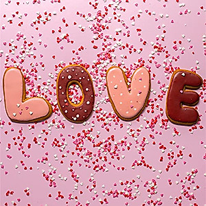 ANMEISH Cookie Cutters Set, 80-Piece — Holiday, Alphabet, Numbers and Everyday Shapes Metal Cookie Cutters, Including Christmas, Fall Thanksgiving, Halloween, Easter (80)