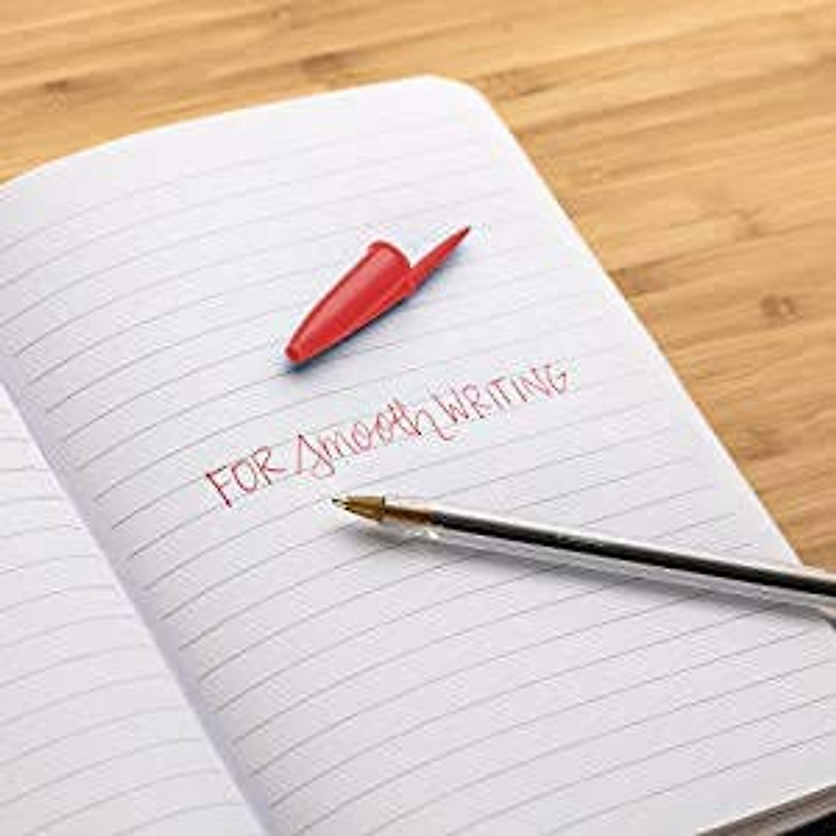 Bic Cristal Xtra-Smooth Ball Pen - 10 plus 2 Bonus Pack (12 count) - Red Medium Point Ballpoint Pen