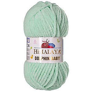 Himalaya Dolphin Baby (4-Pack) 4x100 gr Chenille Velvet Blanket amigurumi Yarn Super Bulky 524 yds (307)