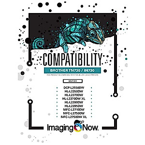 IMAGINGNOW – Eco-Friendly OEM Toner Compatible with Brother TN730 – Premium Cartridge Replacement