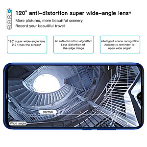 Xiaomi Redmi Note 8 (64GB, 4GB) 6.3" Display, Helio G85, 48MP Quad Camera, Dual SIM GSM Unlocked - US & Global 4G LTE International Version (Blue)