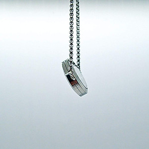 Clovers Online Genuine Preserved Four Leaf Clover Good Luck Charm Floating in a Stainless Steel Bolo Bracelet