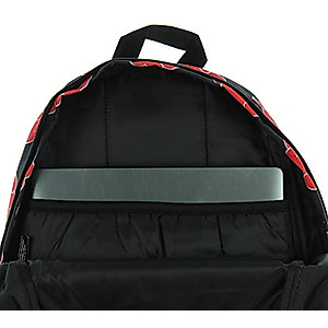 Naruto Backpack Shippuden Akatsuki Red Clouds All Over Print Travel Laptop Backpack