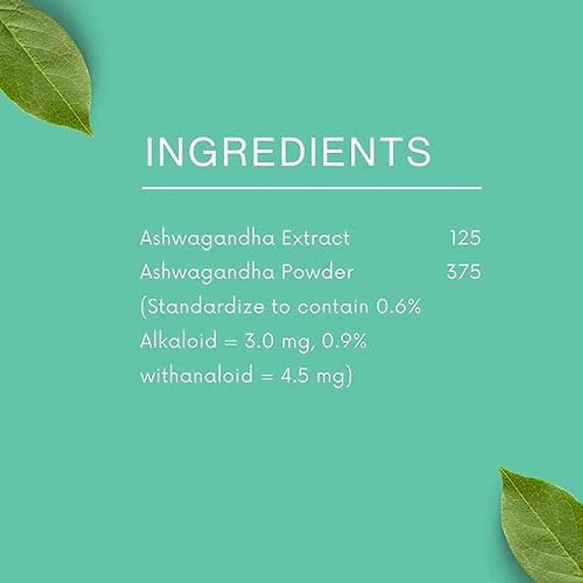 Ashwagandha Tablets - Muscle Strength & Vitality | Streas Relief | Ayurvedic Medicine for Stamina & Performance and Better Slip, 60 Tablets, 500mg