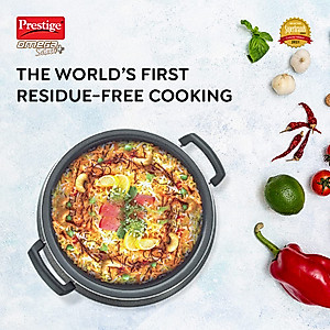 Prestige Manttra Omega Select Plus Junior Handi 4 Litre with SS Lid, Black (30732)