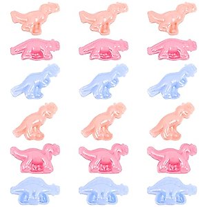 Gadpiparty Fondant Molds Kids Tools 18pcs Tools Plastic Molds Kits Dough Toys Set World Dough Set for Play with Animals Presents Party Favors (Random Color) Fondant Molds Kids Tools