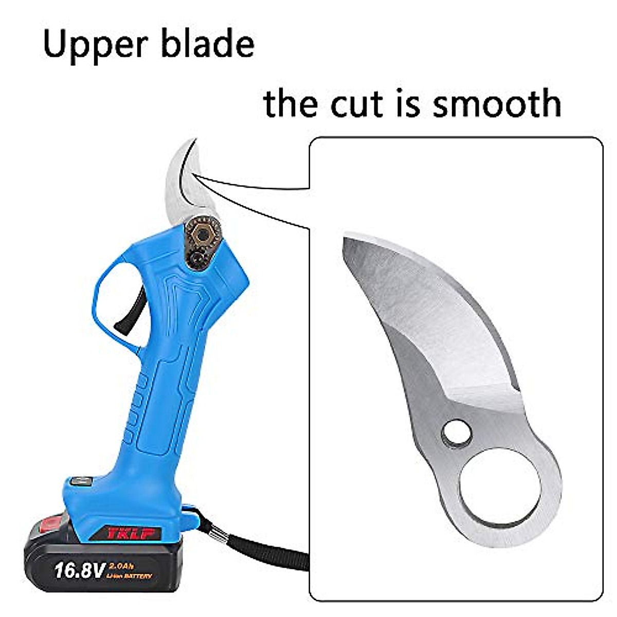 YKLP Lithium Battery Pruning Shears Blade SK5 High Carbon Steel, Pruner Replacement Blade