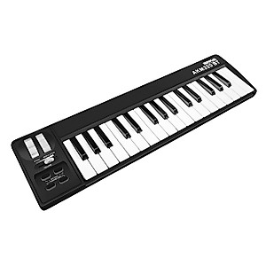 MIDIPLUS AKM320BT USB MIDI Keyboard Controller, Black, Bluetooth