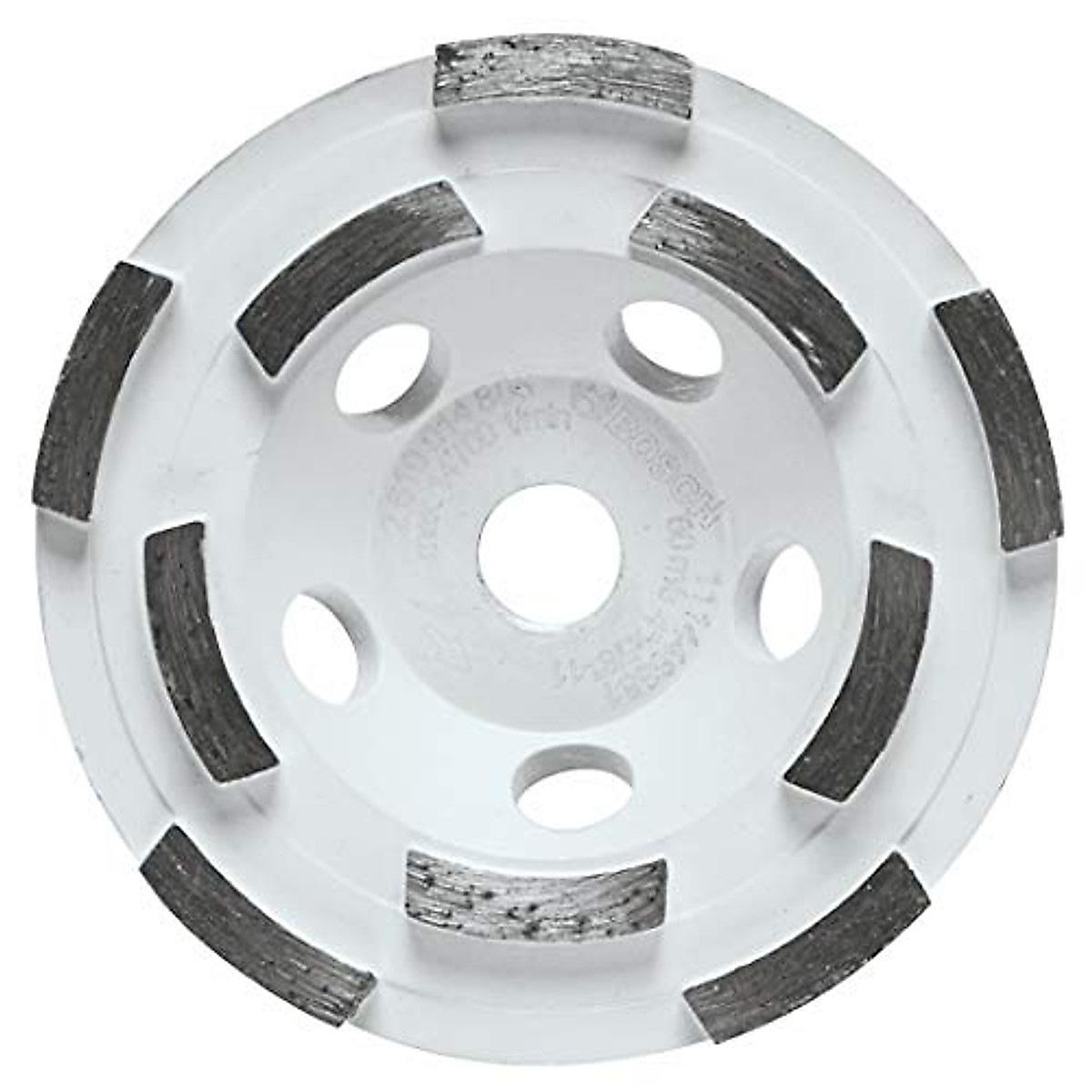 BOSCH DC410HD 4 in. Double Row Segmented Diamond Cup Wheel