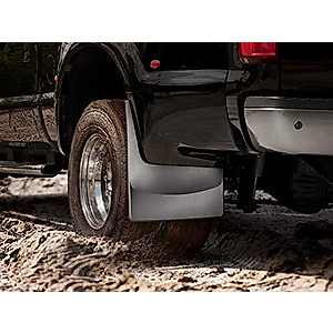 WeatherTech Custom No Drill Splash Guard MudFlaps for Ram Truck 1500, Ram 1500 - Front & Rear Set (110093-120093), Black