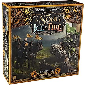 A Song of Ice & Fire Tabletop Miniatures Game Baratheon Starter Set - Rise of The Stag! Strategy Game for Adults, Ages 14+, 2+ Players, 45-60 Minute Playtime, Made by CMON