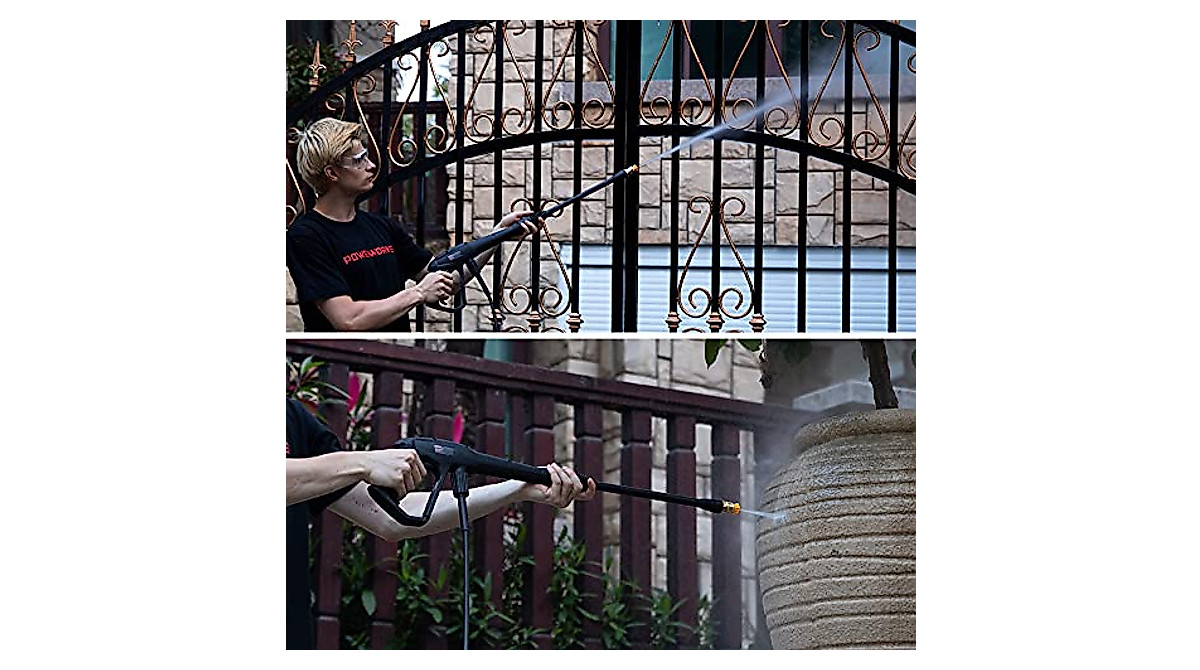 POWERWORKS Electric Pressure Washer 1800 PSI | Easy Cleaning Power