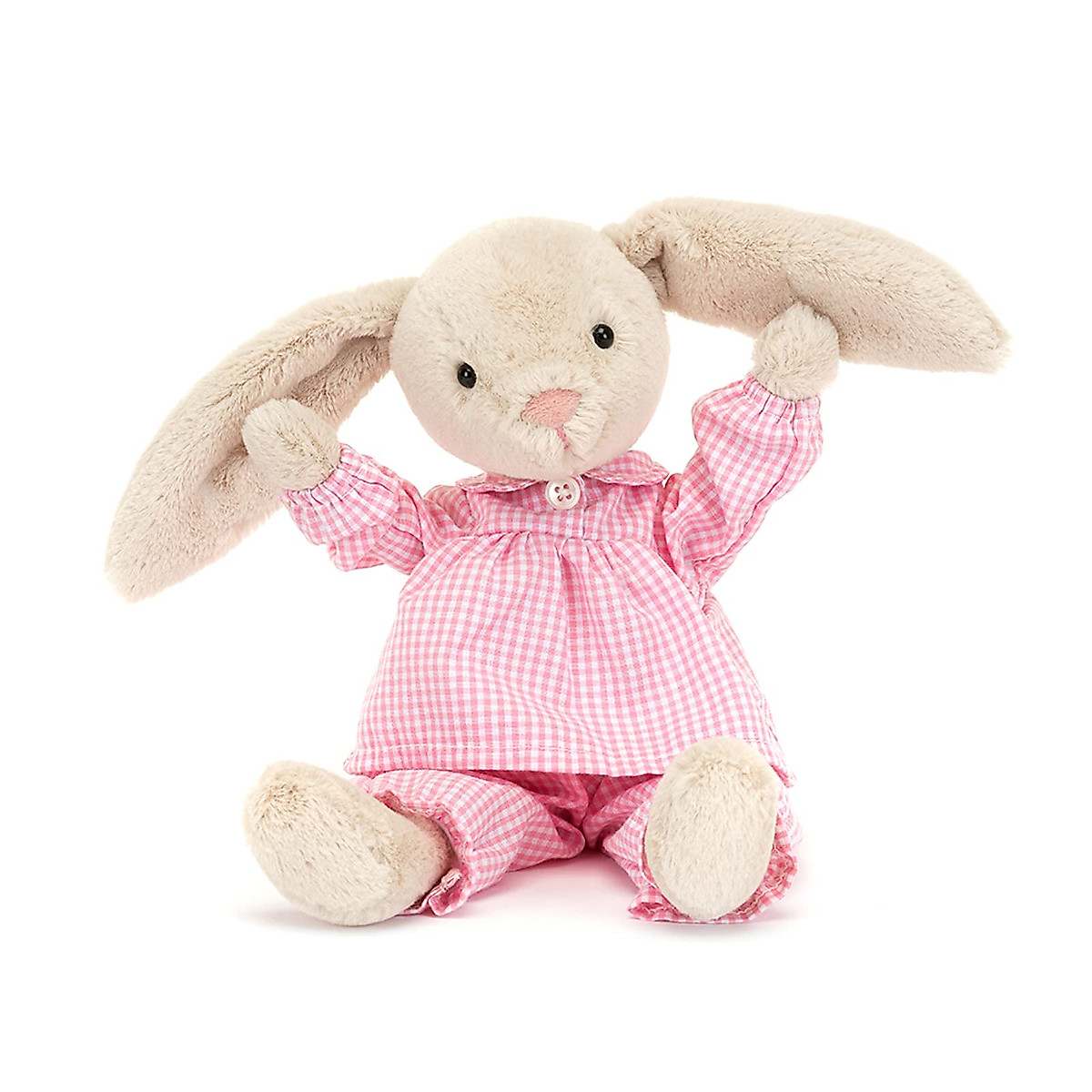 Jellycat Lottie Bunny Bedtime Stuffed Animal, 11 inches | Rabbit & Bunny Plush Toy | Classic Children's Gift