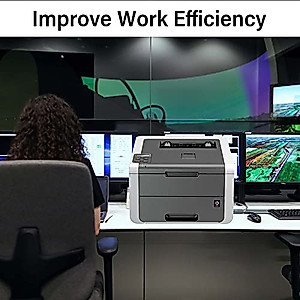 Compatible 1-Magenta DR221CL DR-221CL Drum Unit Replacement for Brother HL-3140CW 3150CDN 3170CDW 3180CDW MFC-9130CW 9140CDN 9330CDW 9340CDW DCP-9015CDW 9020CDN Printer Drum Unit.