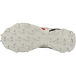 Salomon Women's ALPHACROSS 4 W Hiking Shoe, Moonscape/Black/Lunar Rock, 7.5