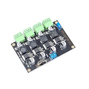 KNACRO LM2596 DC DC Converter Multi Channel 3.3V 5V 12V ADJ (Vin-1) Adjustable Output Switching Power Supply Step-Down Power Supply Module