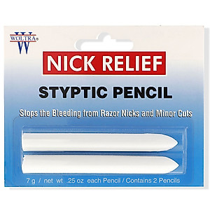 Clubman Woltra Nick Relief Styptic Pencil, 0.25 oz (2 Pencils)
