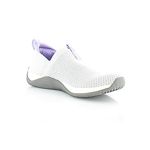 Ryka Womens Echo Ease Fitness Lifestyle Slip-On Sneakers Gray 5 Medium (B,M)