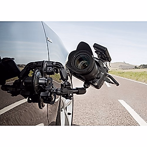 Delkin Devices Fat Gecko Triple Suction Camera Mount (DDMNT) , Black