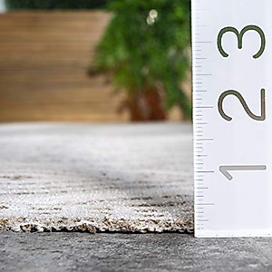 nuLOOM Miriam Striped Indoor/Outdoor Area Rug, 4' x 6', Beige