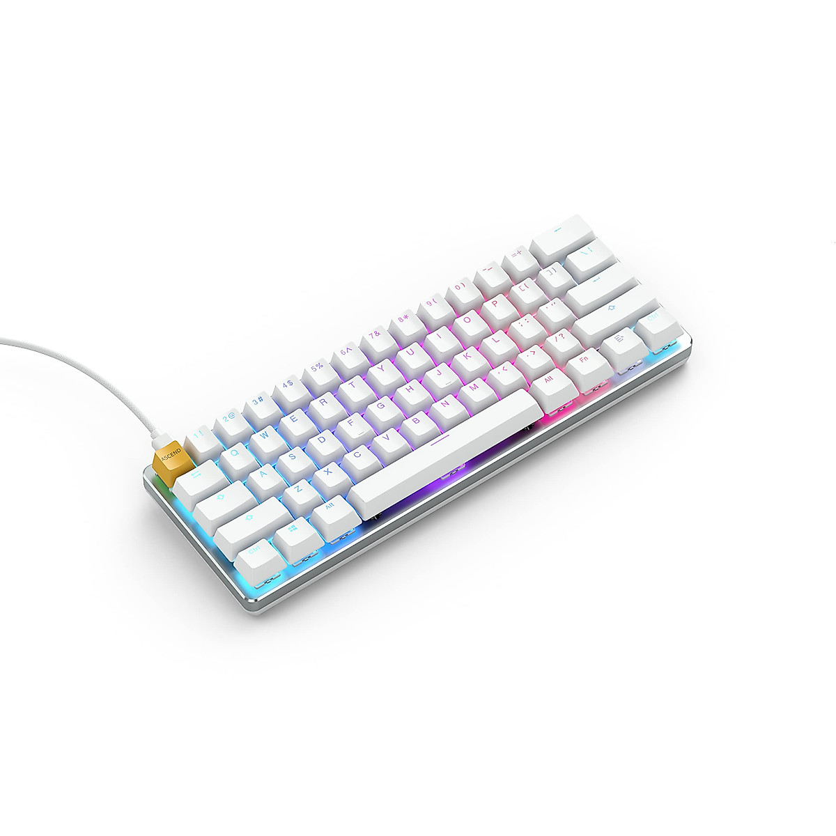 Glorious GMMK White Ice Edition - Compact (Pre-Built)