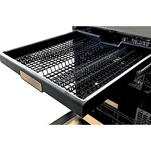 Kenmore 24" Built-In Stainless Steel Tub Dishwasher with EasyFlex 3rd Rack, SmartWash, UltraWash Plus, TurboDry, MoreSpace Adjustable Rack, Energy Star Certified, White