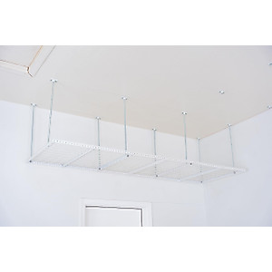 DURA-LIFT Elevate Adjustable Height Overhead Garage Door Ceiling Triple Platform (31 in. W x 93 in D)