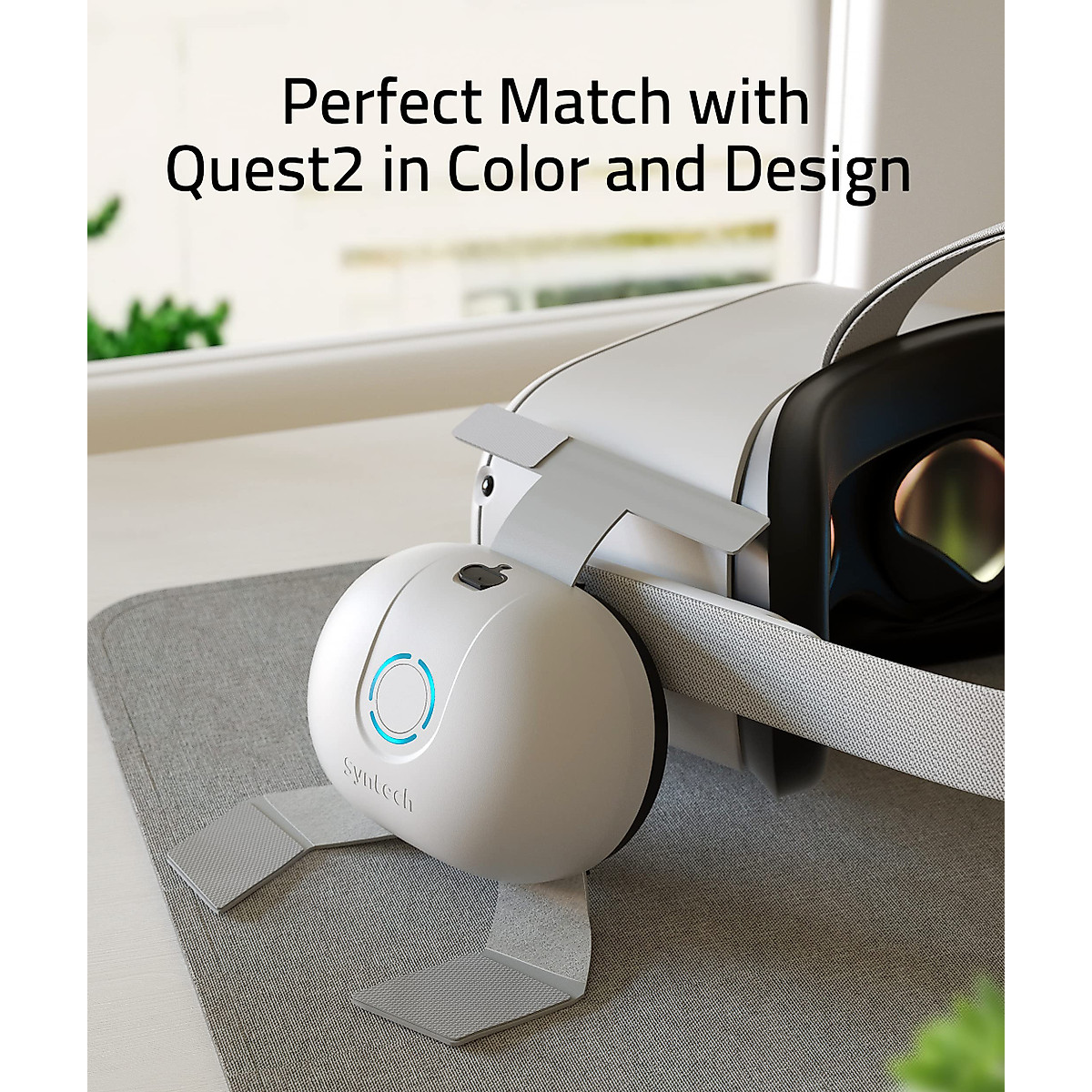 Syntech Hard Carrying Case with 10,000mAh VR Battery Pack Compatible with Meta/Oculus Quest2