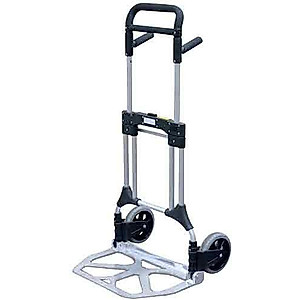 Milwaukee Hand Trucks 33893 Aluminum Fold up Hand Truck with 8-Inch Tires