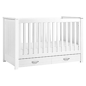 DaVinci Asher 3-in-1 Convertible Crib in White, Greenguard Gold Certified