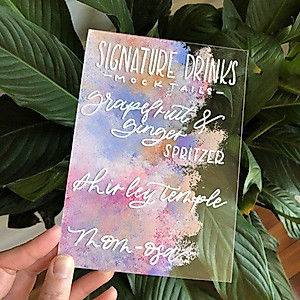 5 Pack of 8x10” PET Sheet/Plexiglass Panels 0.04” Thick; Use for Crafting Projects, Picture Frames, Cricut Cutting and More; Protective Film to Ensure Scratch and Damage Free Sheets