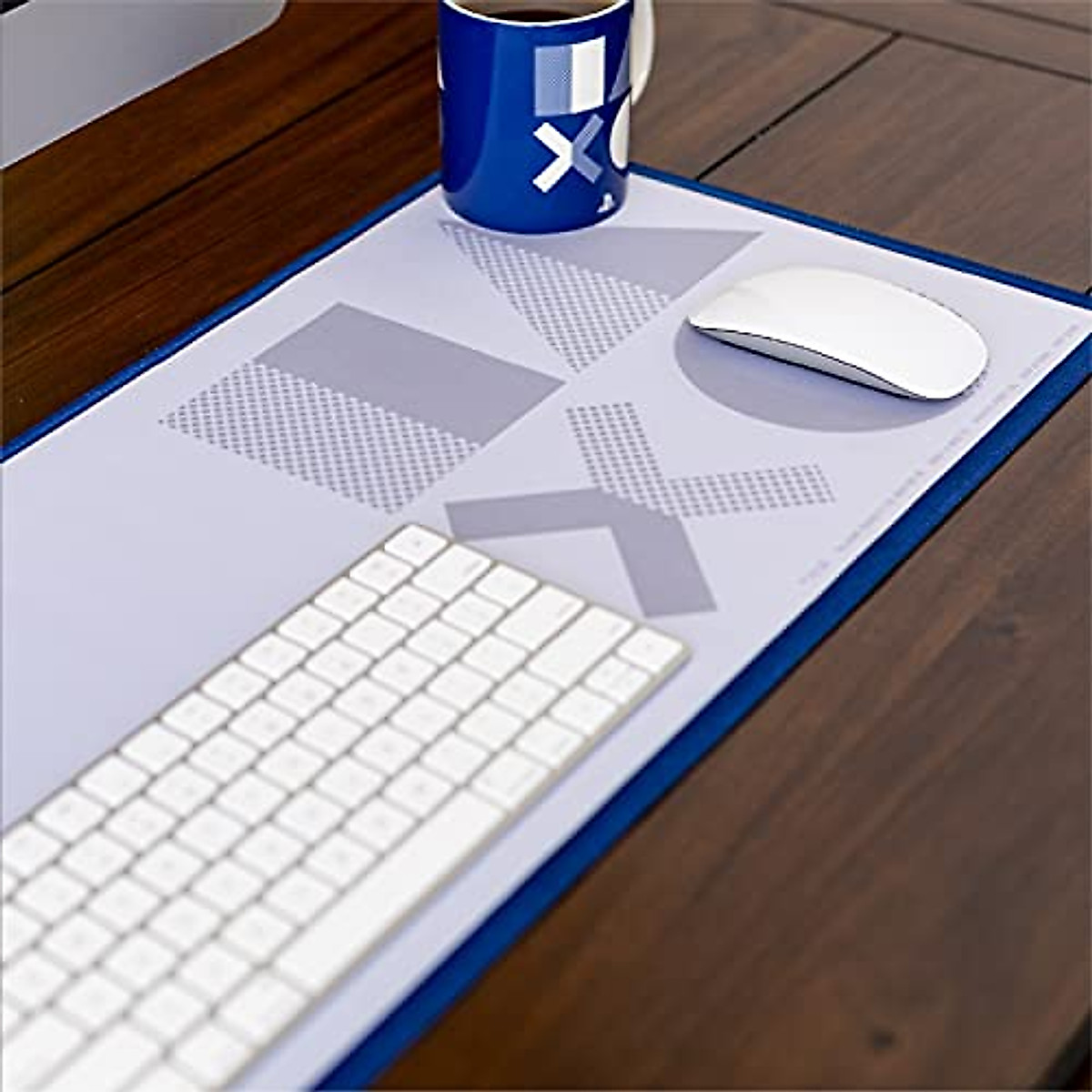 Paladone PlayStation 5 Icons Large Gaming Mouse Pad for Desk Keyboard Mousepad Non-Slip