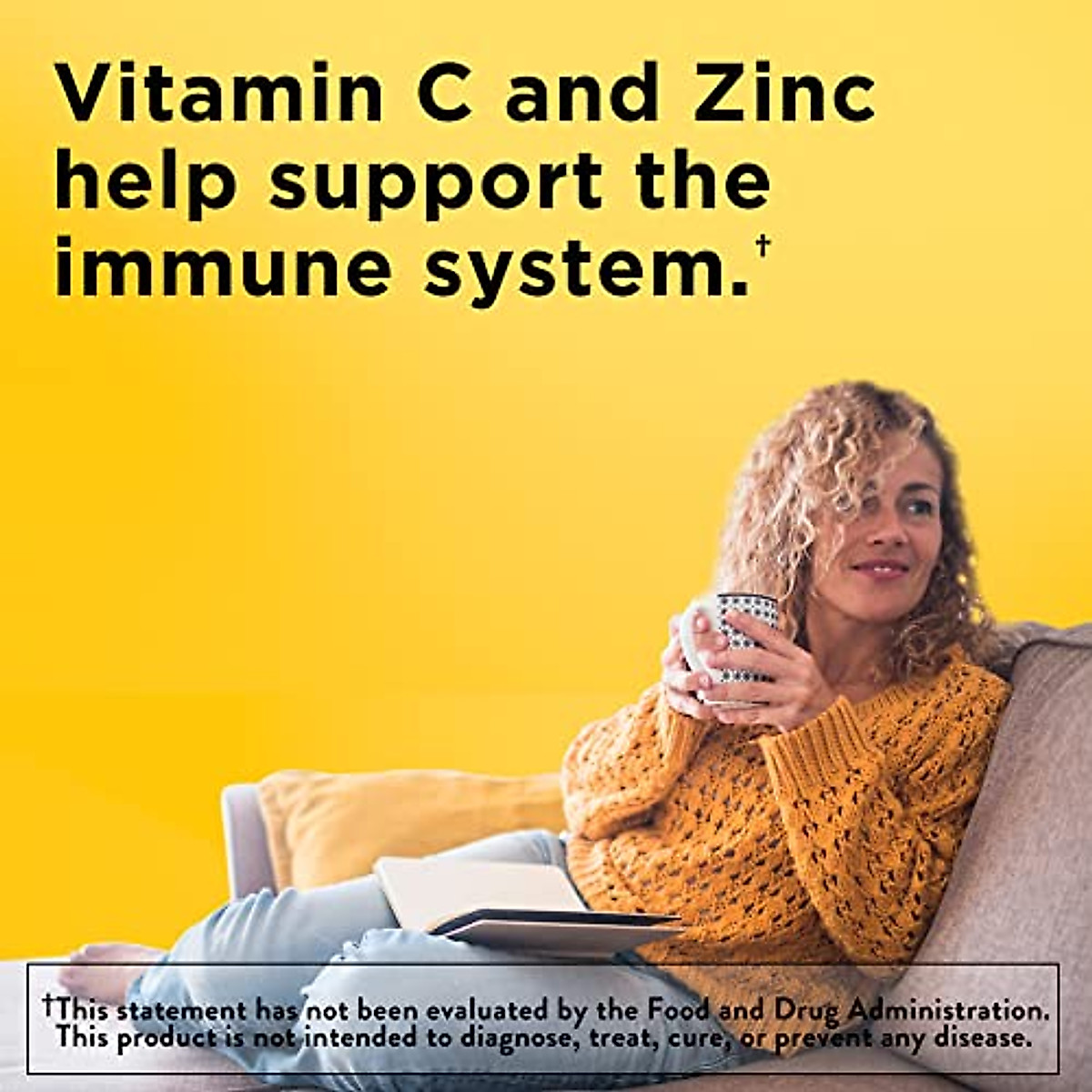 Nature Made Stress B Complex with Vitamin C and Zinc, Dietary Supplement for Immune Support, 75 Tablets, 75 Day Supply