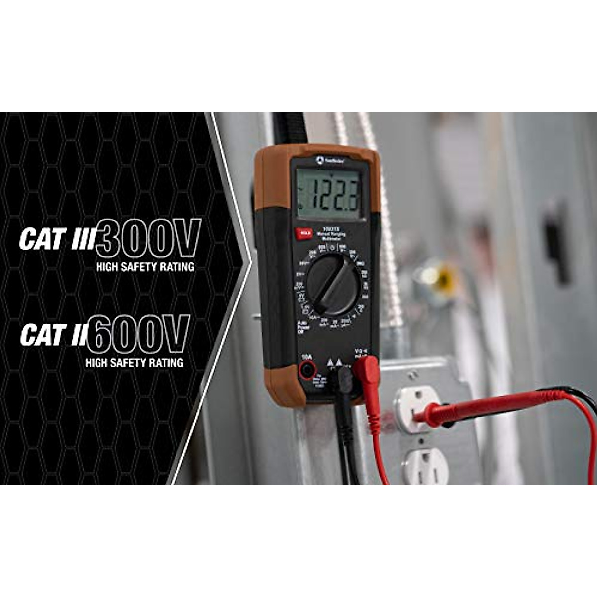 MULTIMETER, DMM MANUAL NCV 10031S