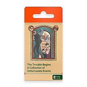 Yoto The Trouble Begins: A Collection of Unfortunate Events – 3 Kids Audiobook Cards for Use Player Mini Story Box Bluetooth Speaker, Fun Adventurous Stories for Children Ages 9+
