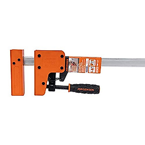 JORGENSEN 8048 Cabinet Master 48 Inch 90 Degree Parallel Steel Bar Clamp