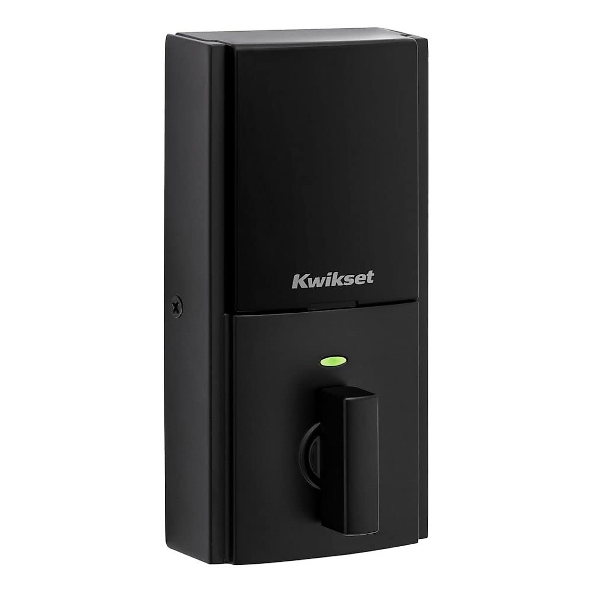 Kwikset Home Connect 620 Keypad Connected Smart Lock with Z-Wave Technology Featuring SmartKey Security in Matte Black