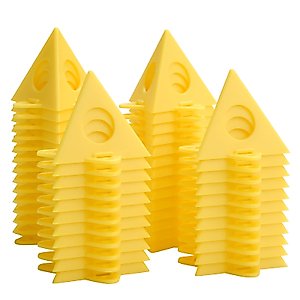 Lytool 50pcs Pyramid Stands Painting Stands, Painting Pyramids, Mini Cone Paint Stands for Canvas and Door Risers Support, Paint Pouring Suppliers, Cabinet Paint for Painter Elevated, Canvas Stand