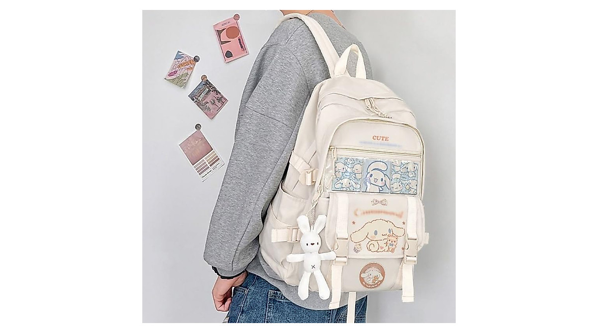 ALORVE Anime Backpack for School & Travel - Cute Design