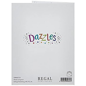 Regal Publishing Modern Birthday Card Grandson - 8 x 6 inches -