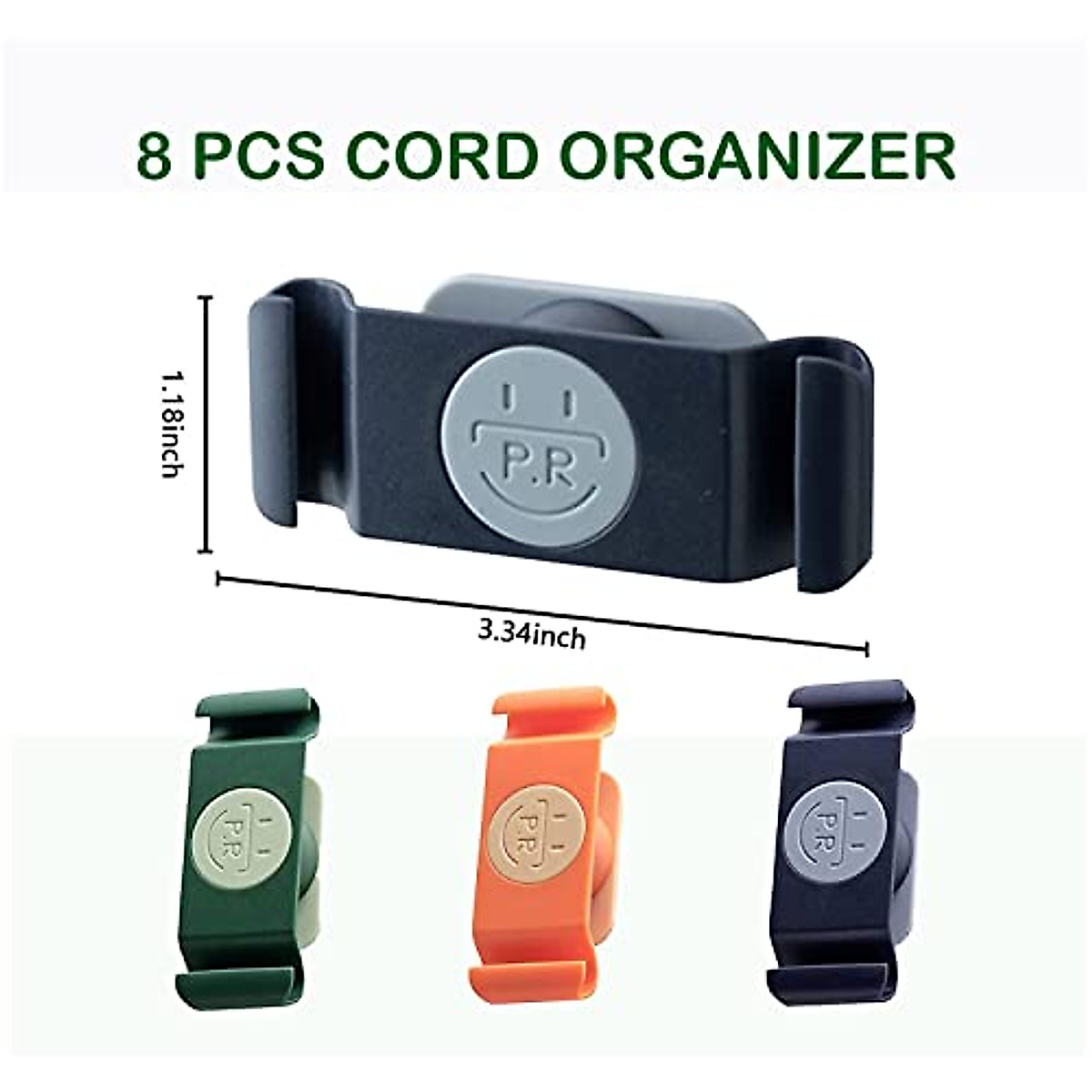 8Pcs Cord Organizer for appliances Rotatable Cord Winder Cord Wrapper Cord Holder for Appliances Kitchen Cable Organizer, Plug Holder for Blender Mixer, Coffee Maker, Pressure Cooker and Air Fryer