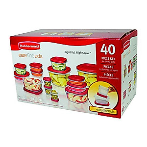 FOOD STORAGE SET 40 PC