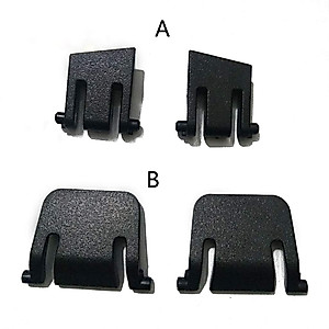 S-YUWEN 2Pcs Replacement Keyboard Bracket Foot Stand Plastic Leg Stand for Corsair K65 K70 K63 K95 K70 LUX RGB Mechanical Gaming Keyboard Repair Parts, one size