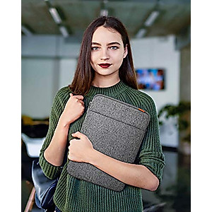 Inateck 12.3-13 Inch Laptop Case Sleeve 360° Protection Compatible with 13 inch MacBook Air M2/M1 2018-2022 A2337/A2179, MacBook Pro M2/M1 2016-2022, Surface Pro 9/8/7/6/X/5/4/3 with Accesory Bag