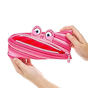 Zipit ZTM/WD Hip Wildlings from a Single Pencil Long Zipper Pink